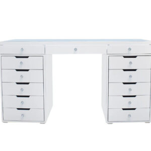 Hollywood Vanity Set - Elegant Dressing Tables Without Mirrors