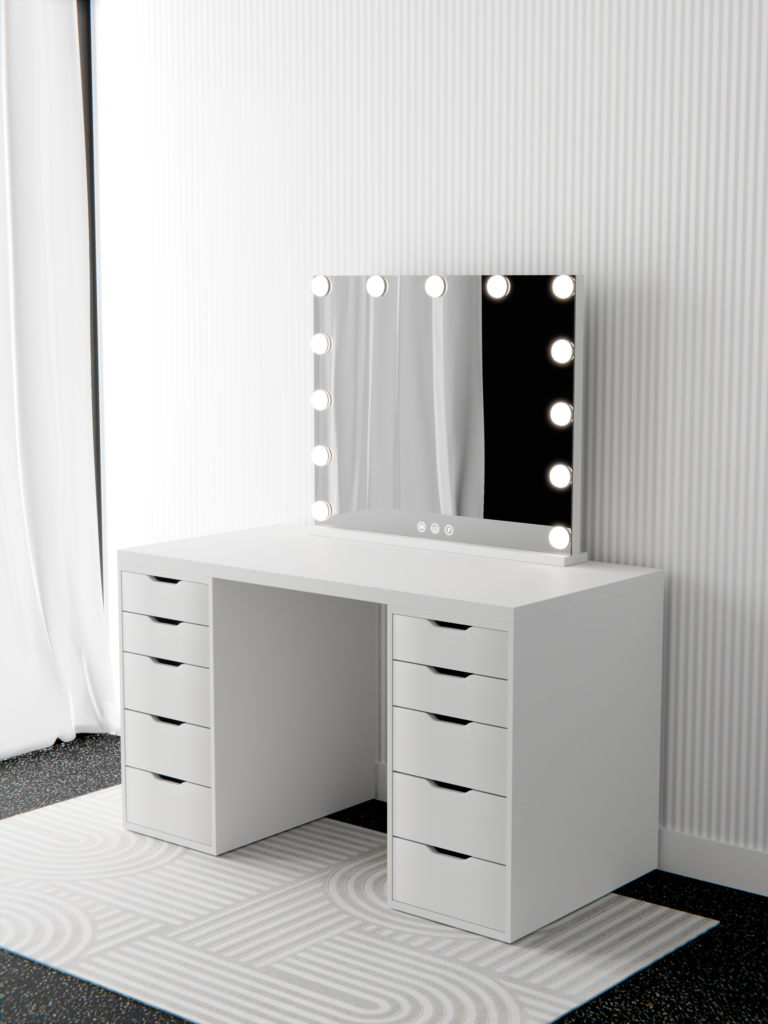 Hollywood Mirror Elite Shine – Large Wall Mirror NZ | Gestures