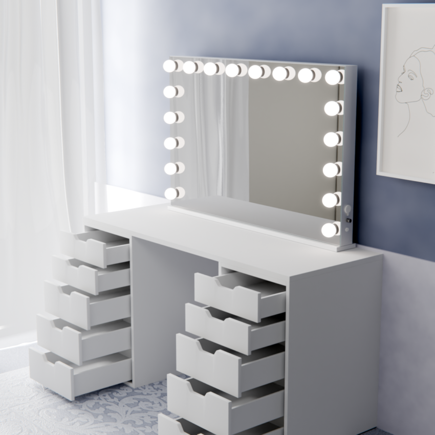 Kelly Hollywood Vanity Station & Dressing Table | Gestures NZ